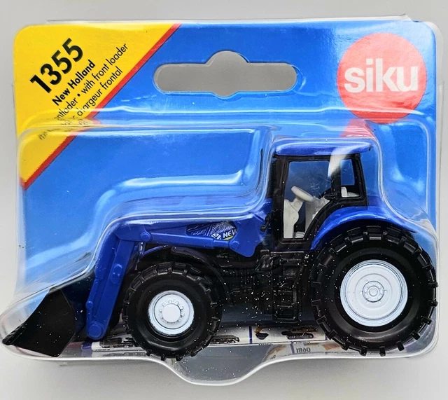 SIKU NEW HOLLAND Traktor mit Frontlader Modell 1355 Spielzeug Traktor NEU & OVP EUR 12,90 ...