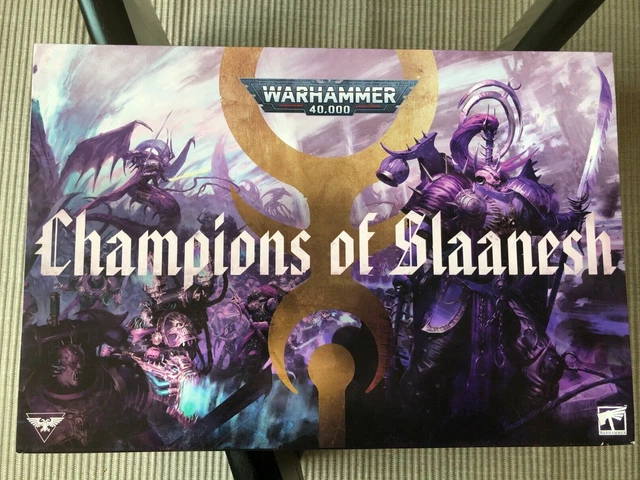 WARHAMMER 40K EMPERORS Children Army Box Set Champions Of Slaanesh New ...