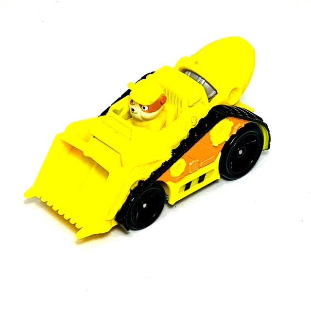 PAW PATROL MIGHTY Pups Super Paws Rubble True Metal Car Toy Die Cast ...