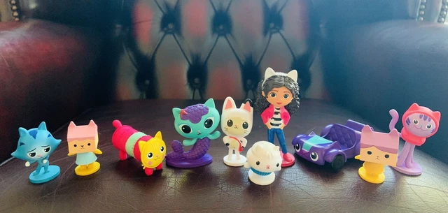 DREAMWORKS GABBY'S DOLLHOUSE Cake Toppers - 10 Figurines - New £10.36 ...