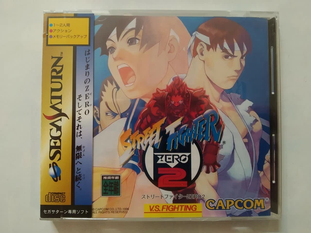 SEGA SATURN GAME Street Fighter Zero 2 By Capcom Brand New Factory Sealed NTSC-J EUR 151,56 ...