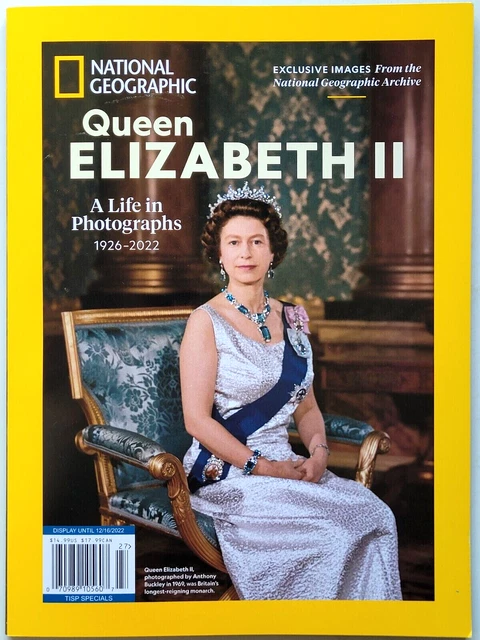 NATIONAL GEOGRAPHIC MAGAZINE Special ~ Queen Elizabeth Ii ~ New ~ £4.95 ...