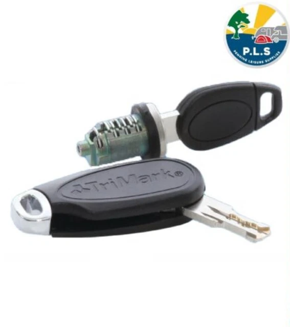 TRIMARK SNAKE CUT Barrel Lock and Keys Lunar Coachman Swift and Bailey ...