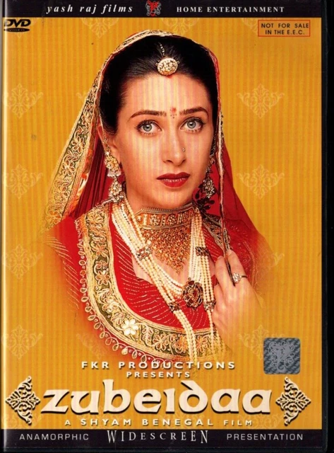 ZUBEIDAA - YRF Rare Bollywood dvd - Karishma Kapoor, Manoj Bajpai ...