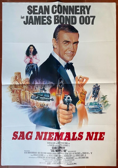 MANIFESTO TEDESCO JAMAIS PLUS JAMAIS Kim Basinger SEAN CONNERY James ...
