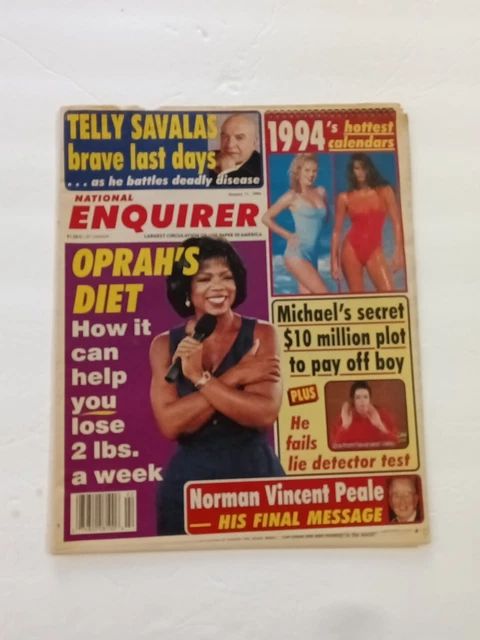 1994 TELLY SAVALAS Rodney Dangerfield Bob Denver Elvis Presley Michael ...