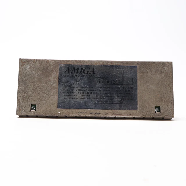 ORIGINAL AMIGA 1000 256K RAM Expansion - WORKING - Amiga A1050 - £82.75 ...