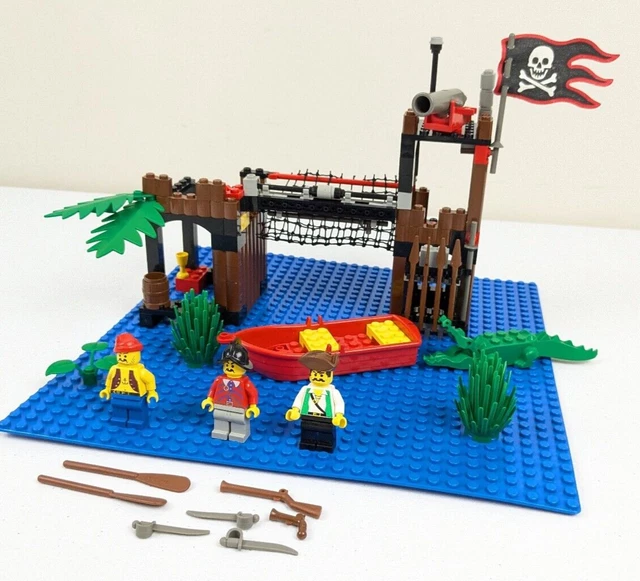 LEGO SET 6249 Pirati Imboscata Completo 99% - Nessun manuale o scatola ...