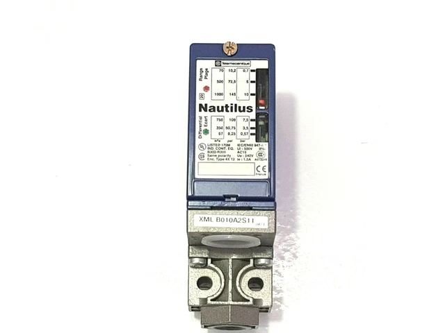 INTERRUPTEUR DE PRESSION Telemecanique Nautilus Xml B010A2S11 10 Bar ...