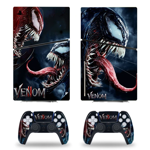 PS5 SLIM DISK Skins Stickers PlayStation5 Console Controller Venom ...