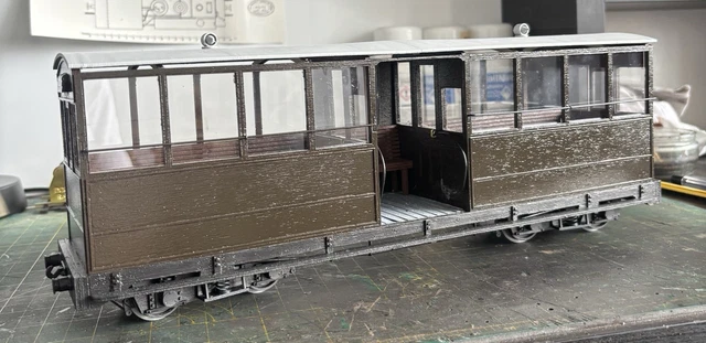 CORRIS TALYLLYN SM32 16mm Coach Kit Built Garden Railway £89.10 ...