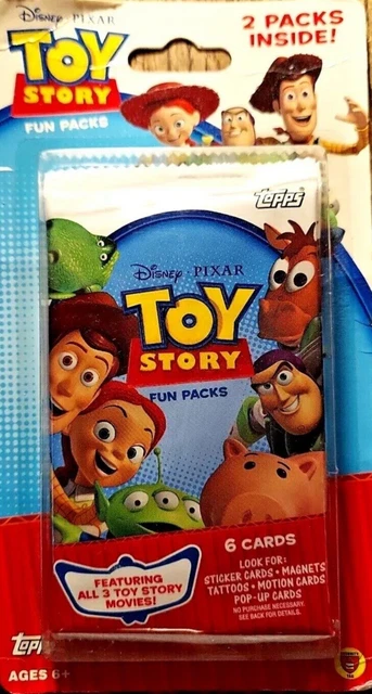 TOY STORY FUN Packs "1 Blister Package With 2 Packs Inside" $8.00 ...