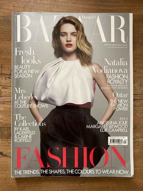 HARPERS BAZAAR MAGAZINE, September 2013, UK Edition, Natalia Vodianova ...