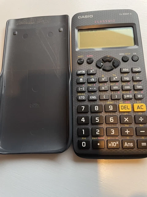 CASIO FX-83GTX SCIENTIFIC Calculator, UK Exam Approved 276 Functions ...