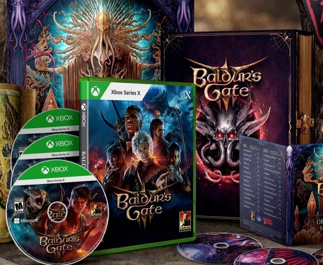 BALDUR'S GATE III 3: Deluxe Edition - PreOrder - Xbox - New Sealed ...
