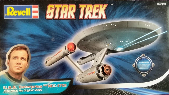 REVELL 1:600 STAR TREK USS ENTERPRISE NCC-1701 Model Kit #04880 *SEALED ...