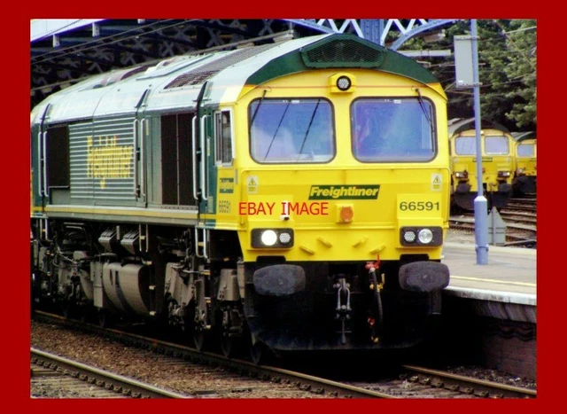 PHOTO CLASS 66 Loco No 66591 (2) £1.85 - PicClick UK