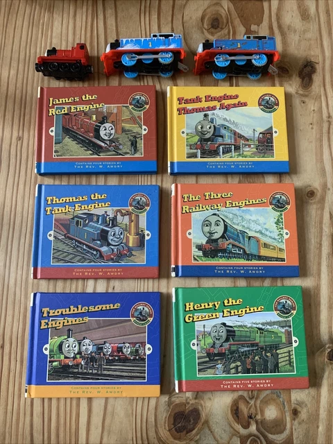 THOMAS THE TANK Engine X6 Books + X3 Trains Collectors Bundle £11.95 ...