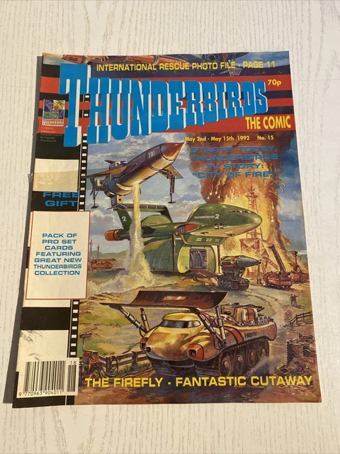 THUNDERBIRDS THE COMIC - RARE 1992 UK Comic - Number 15 EUR 1,16 ...