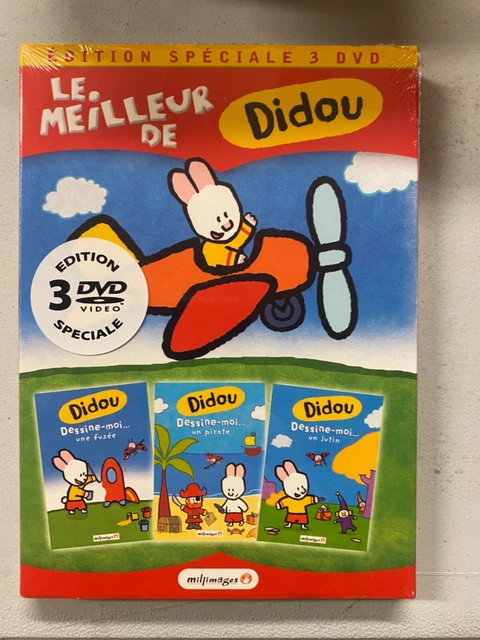 COFFRET 3 DVD Film Dessin Animé Éducatif Le Meilleur De Didou Neuf EUR ...