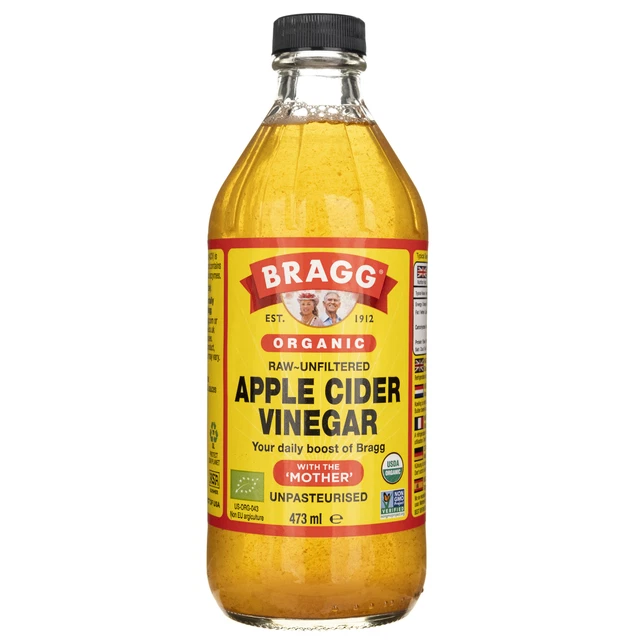 BRAGG ORGANIC APPLE Cider Vinegar, 473 ml £80.00 - PicClick UK