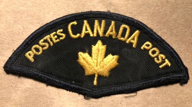 VINTAGE CANADA POST Patch - Postes Canada Post $44.95 - PicClick CA