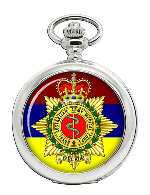 ROYAL AUSTRALIAN ARMY Medical Corps Pocket Watch EUR 53,88 - PicClick FR