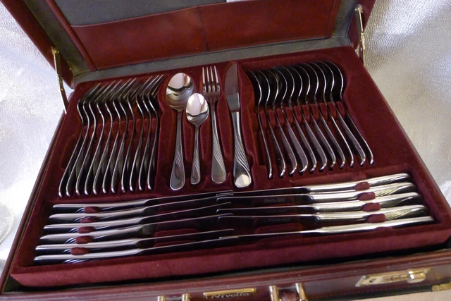 NIVELLA SOLINGEN TAFEL-, Essbesteck-Set 12 Pers. Edelstahl Rostfrei ...