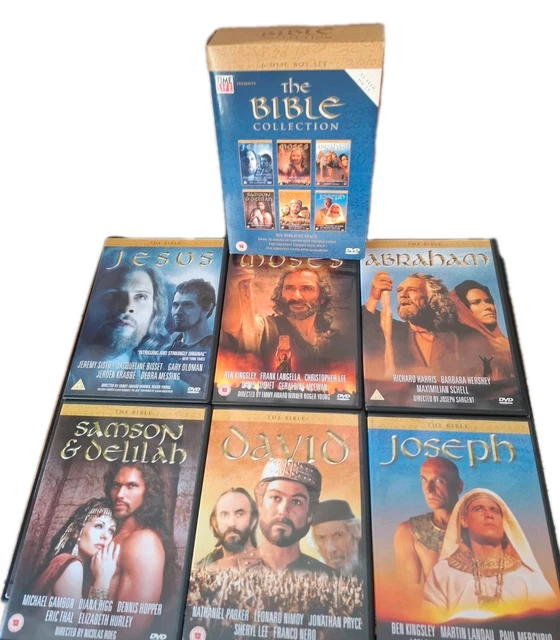THE BIBLE COLLECTION Time Life Jesus Samson & Delilah Moses David ...