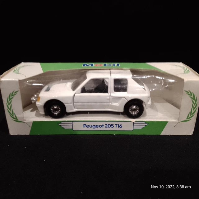 CORGI MOBIL PERFORMANCE Car Collection Peugeot 205 T16 1989 Mint In Box ...
