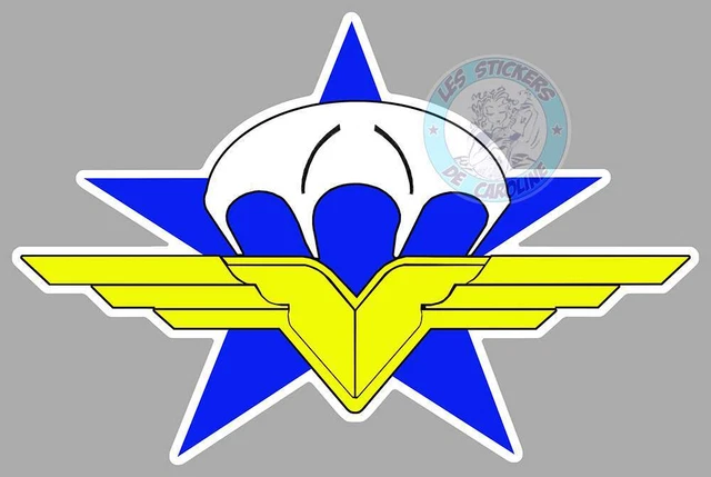 1ST RCP REGIMENT OF PARACHUTE HUNTERS ARMY FRANCE PF106 STICKER $7.20 ...