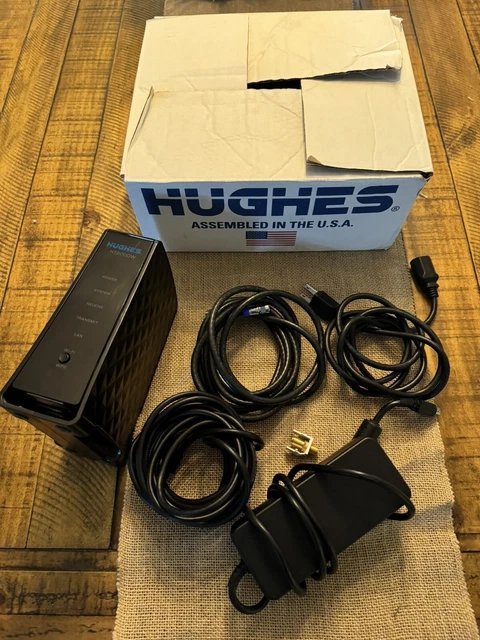 HUGHESNET HT2000W BLACK Satellite Dual Band 2.4Ghz-5Ghz Internet Modem ...