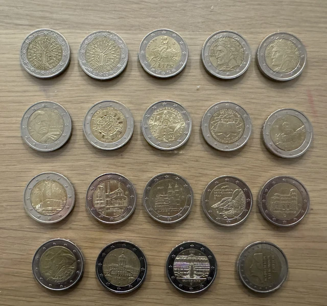 Europische 2 Euro Mnzen