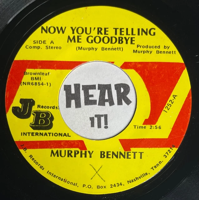 OBSCUR STYLE MERLE Haggard Country 45 MURPHY BENNETT Now You're Telling ...
