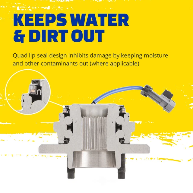 ROULEMENT DE ROUE et moyeu assemblage avant Moog 513374 EUR 217,91 ...