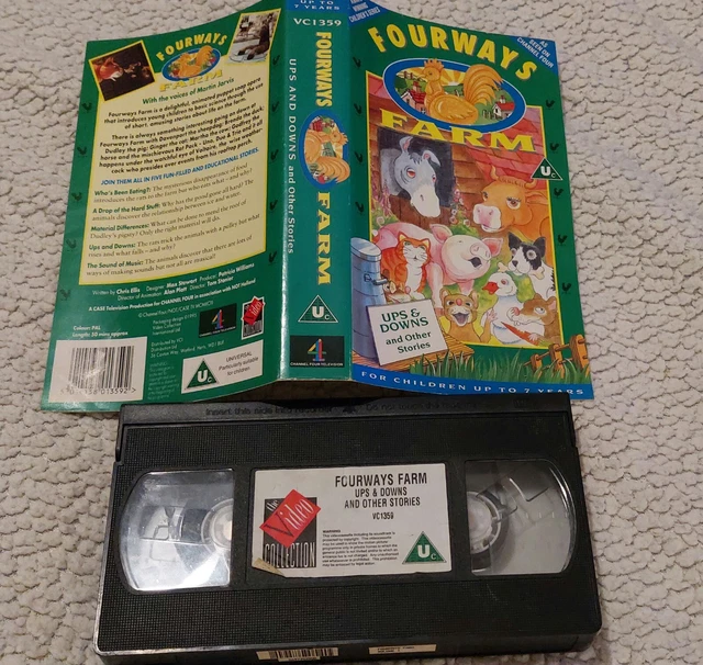 FOURWAYS FARM CHILDREN’S VHS Video Tape - Kids - UPS And Downs £25.00 ...