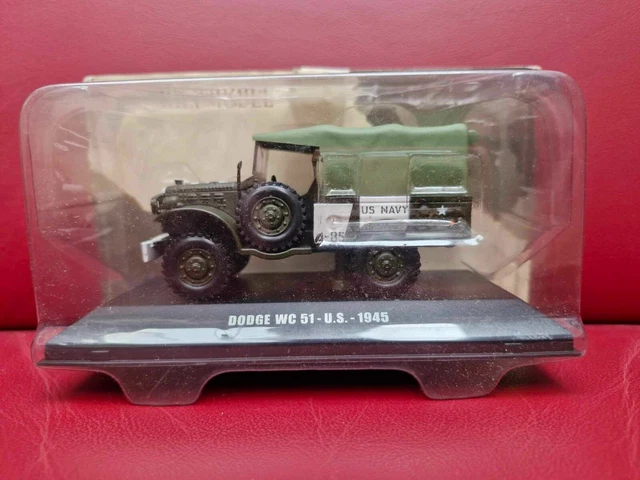 DEAGOSTINI CRIELMODEL DODGE WC 51 US Navy 1945 1:43 MIB OVP WWII EUR 34 ...
