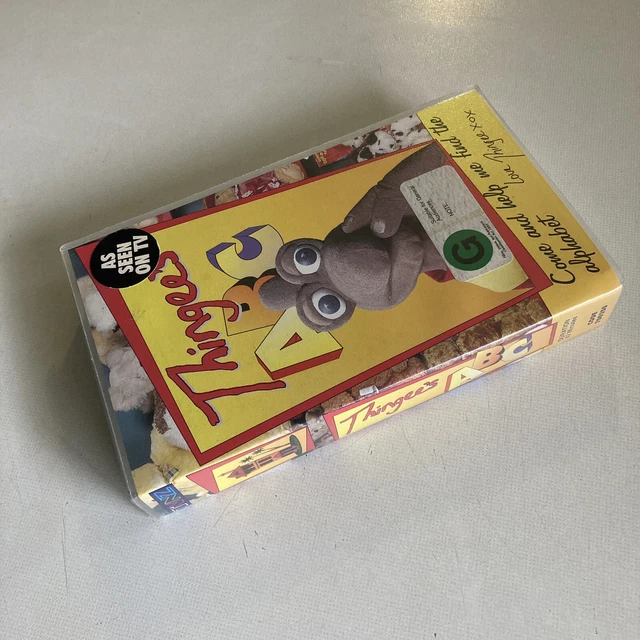 THINGEE’S ABC COME And Help Me Find The Alphabet VHS New Zealand Kids ...