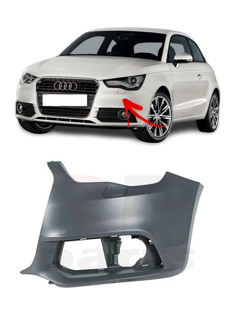 POUR AUDI A1 10-15 Avant Pare-Choc Angle Moulure Bord avec Rondelle Bouchon Trou EUR 118,21 ...