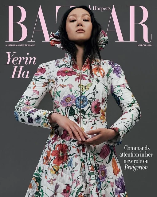HARPER'S BAZAAR AUSTRALIA March 2026 Yerin Ha Cover Fashion Magazine ...