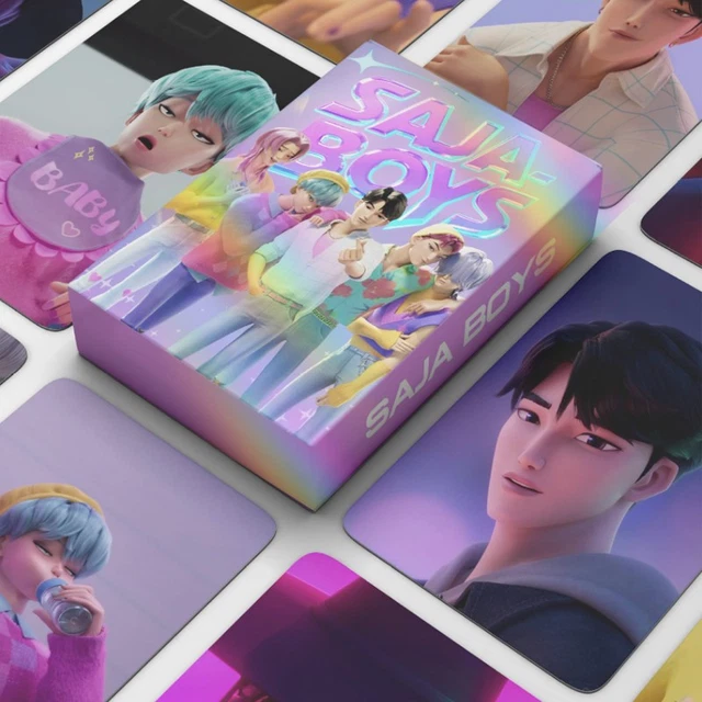 55PC/SET KPOP DEMON Hunters Saja Boys Surroundings Lomo Card Collect Peripheral $13.70 - PicClick AU