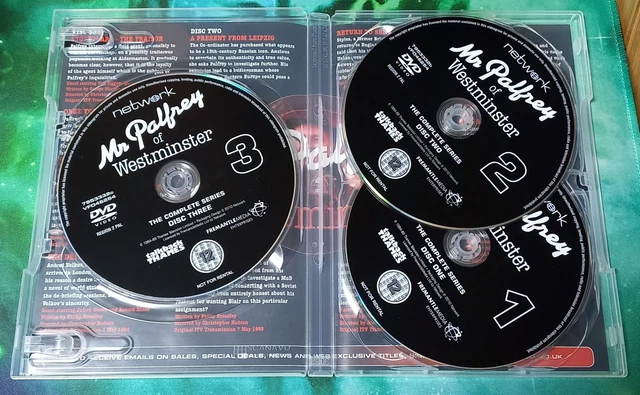 MR. PALFREY OF Westminster 3 DVD Complete Series Drama 2010 Alec ...