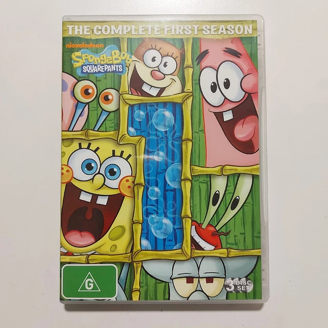 SPONGEBOB SQUAREPANTS SEASON 1 The Complete First Season : DVD Region 4 ...