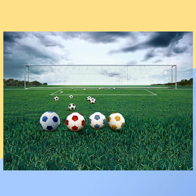 PHOTO STUDIO BACKGROUND Football Field Cloth Photography Background ...