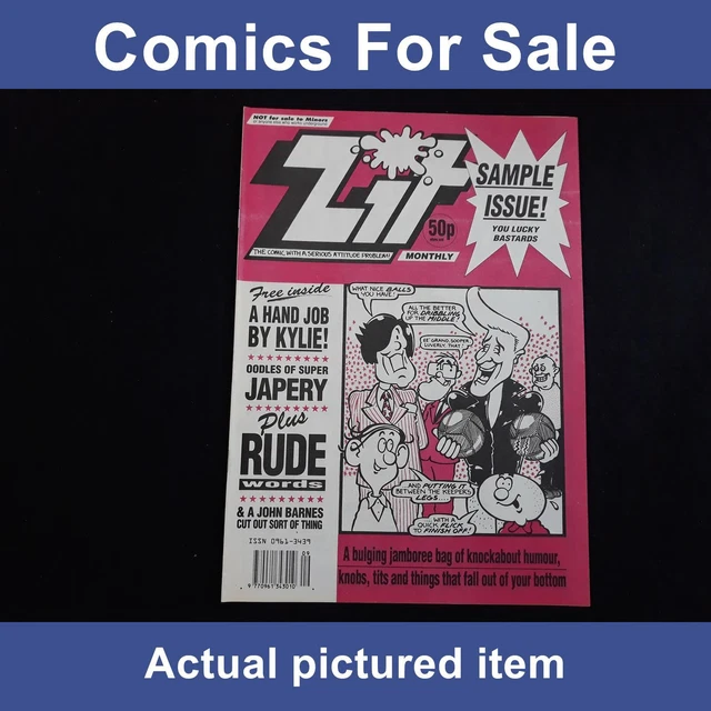 BRITISH ZIT ADULT comic magazine RARE sample issue (LOT#7003) £12.99 - PicClick UK