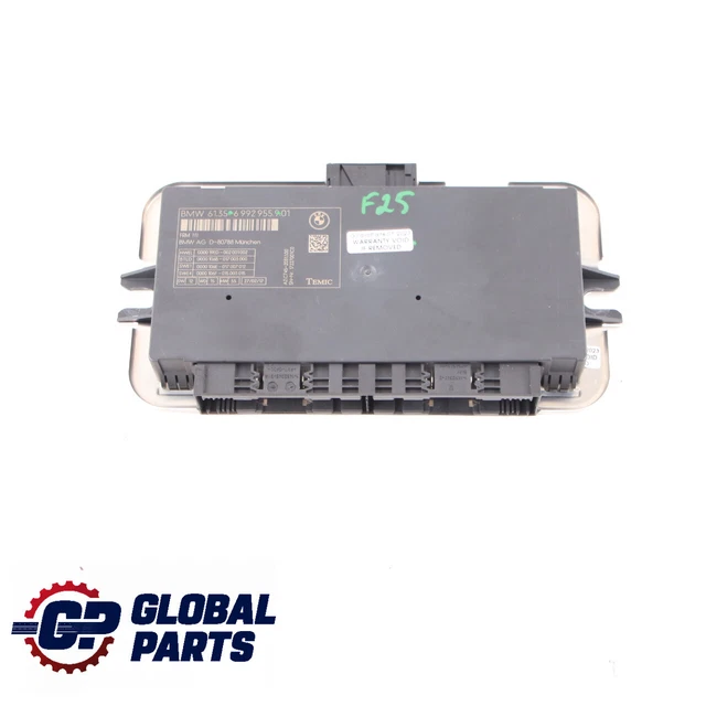 BMW F25 FOOTWELL Light Control Module ECU Unit FRM3 TEMIC 6992955 £99. ...