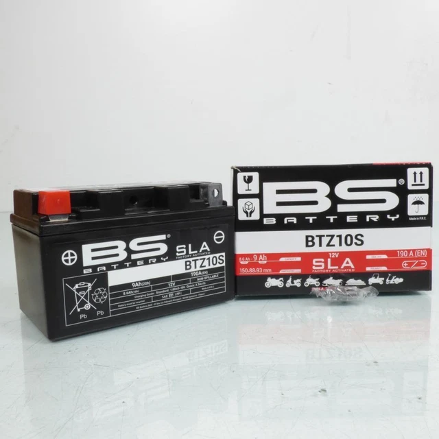 BATTERIE SLA BS Battery pour Moto MV Agusta 1000 F4 RR 2013 à 2016 ...
