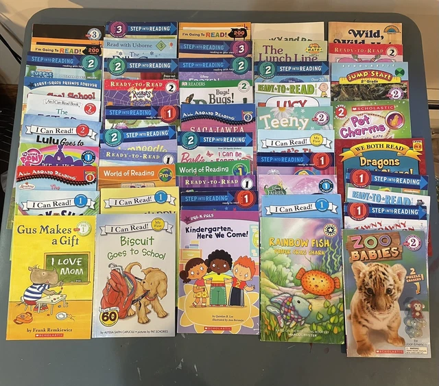 CHILDRENS EARLY READER Books I Can Read Step Into Reading Levels 1 2 3 ...