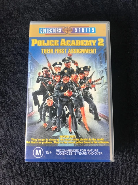 RARE VHS POLICE Academy 2 $30.00 - PicClick AU