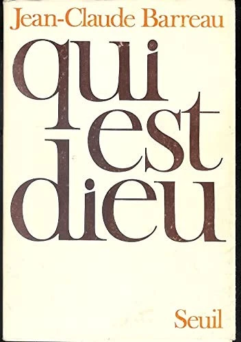 QUI EST DIEU ? | Barreau Jean-Claude | état assez bon EUR 5,87 ...